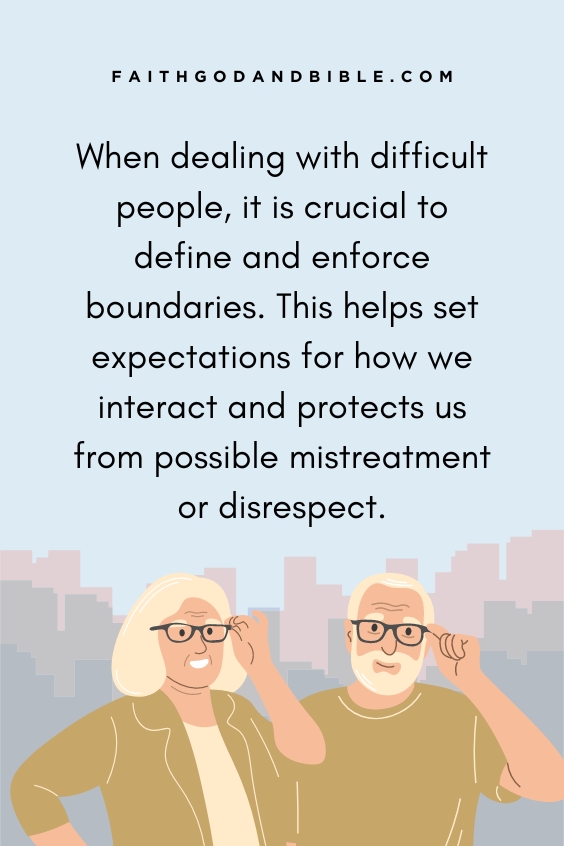 How Do You Deal With A Difficult Person In A Godly Way?